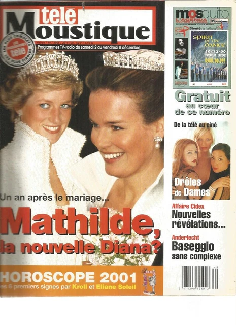 TELE MOUSTIQUE N°49 Princesse Mathilde / Affaire Cidex / Baseggio / Jim ...