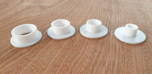 TREND / KATSU / Makita 3D printed Router Guide Bush Bushing Set 15-30mm ...