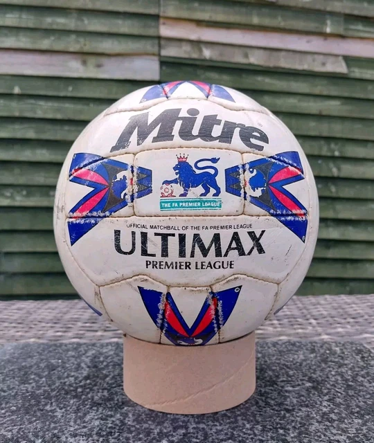 ORIGINAL MITRE ULTIMAX Premier League Official Match Ball 1995-2000 ...