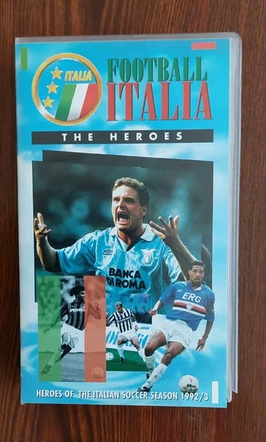 CHANNEL 4 VINTAGE Football Italia VHS video cassette - The Heroes ...