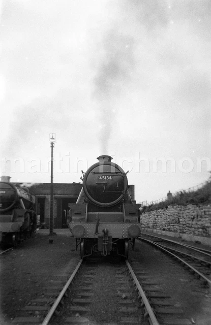 CARNFORTH SHED BLACK Five 45134 Railway Negative & Photo RN210 £3.99 ...