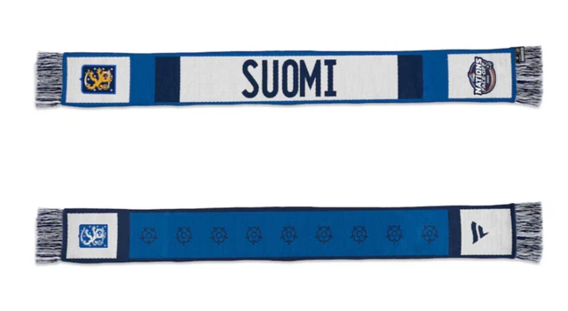 NHL HOCKEY 4 Nations Face Off Tournament 2025 Scarf TEAM FINLAND $54.95 ...