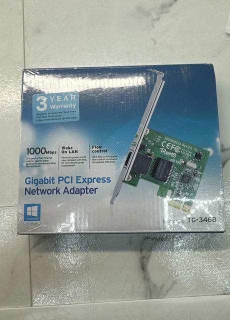TP-LINK TG-3468 RTL8169SC - 10/100/1000 PCI Network Interface NIC Card ...