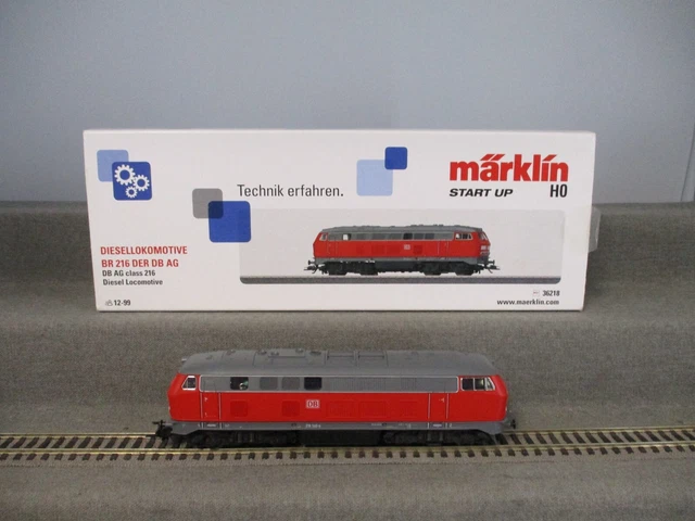 MÄRKLIN SPUR H0 36218 BR 216 Diesellok der DB AG Epoche V Digital mfx ...