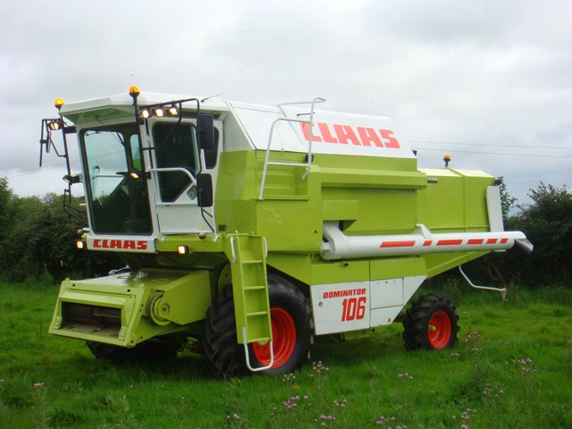 CLAAS DOMINATOR 106 sticker / decal set £94.20 - PicClick UK