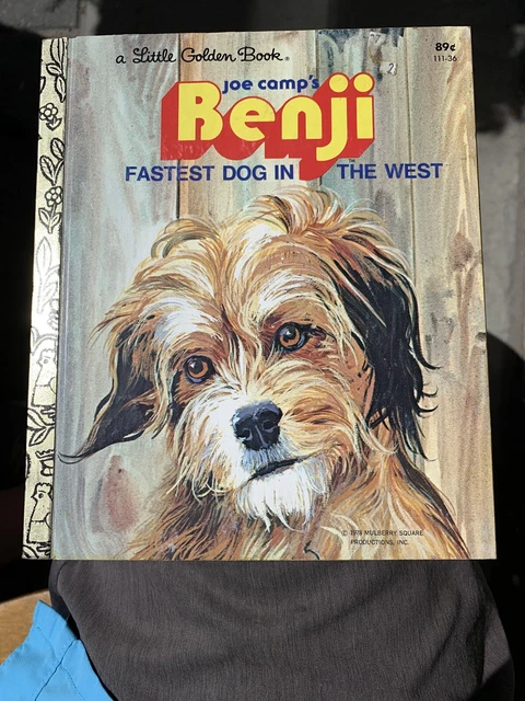 VINTAGE CHILDREN STORIES a Little Golden Book Joe Camps Benji Fastest ...