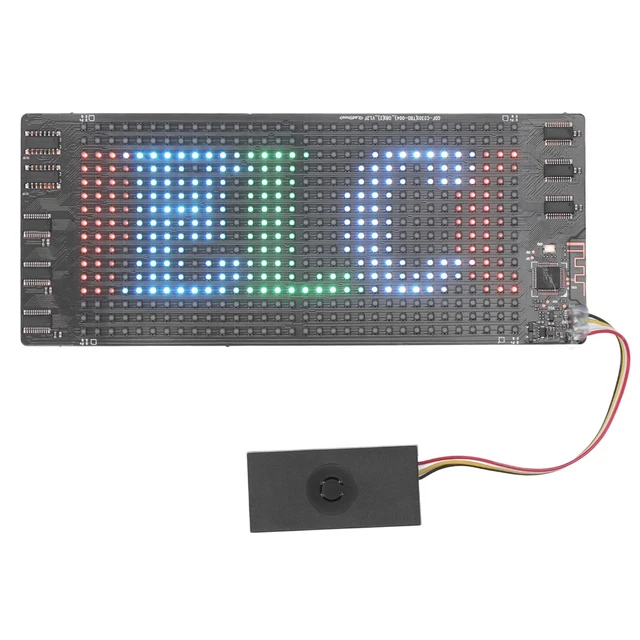 SCROLLING LED SIGN Programmable Flexible Color Display Screen USB 5V ...
