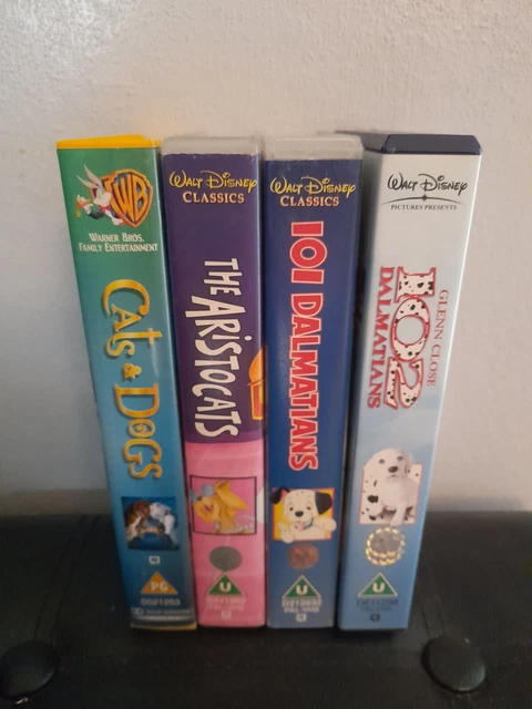 BUNDLE OF 4 Vintage/Original VHS Disney/WB Video Cassette Tapes EUR 11 ...