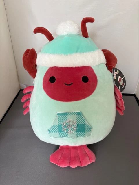 SQUISHMALLOW 12INCH LORONO The Lobster Winter Select Series With Tag £ ...