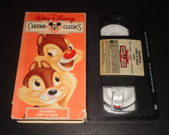 WALT DISNEY CARTOON Classics : Starring Chip 'N' Dale Volume 9 (VHS ...