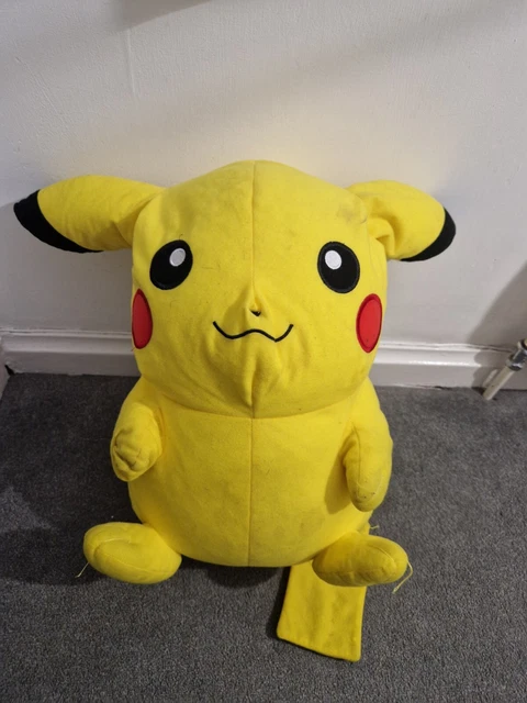 PIKACHU POKEMON PLUSH Toy Factory Large Jumbo £12.00 - PicClick UK
