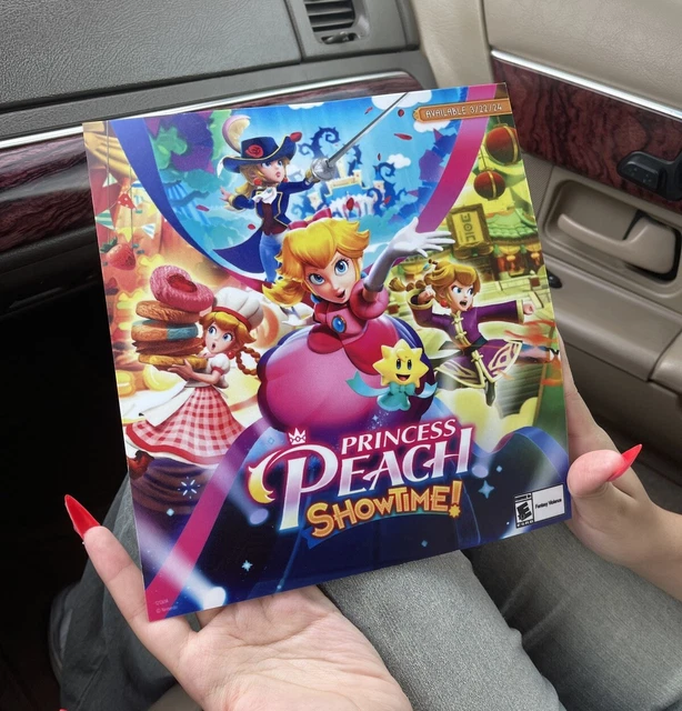 PRINCESS PEACH SHOWTIME Kiosk Display $80.00 - PicClick