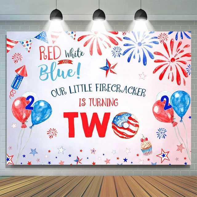 OUR LITTLE BABY Is Turning Two Birthday Backdrop $36.09 - PicClick AU