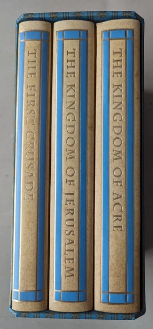STEVEN RUNCIMAN A History Of The Crusades 3 Volumes Folio Society 1Re Éd EUR 35,55 - PicClick FR