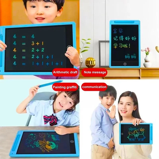 ELECTRONIC BLACKBOARD LCD Drawing Tablet Erasable Magic Writing Board ...