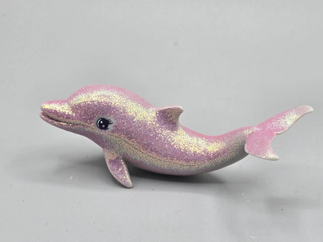 MATTEL BARBIE PINK Glitter Dolphin Sparkle Merliah Mermaid Replacement ...