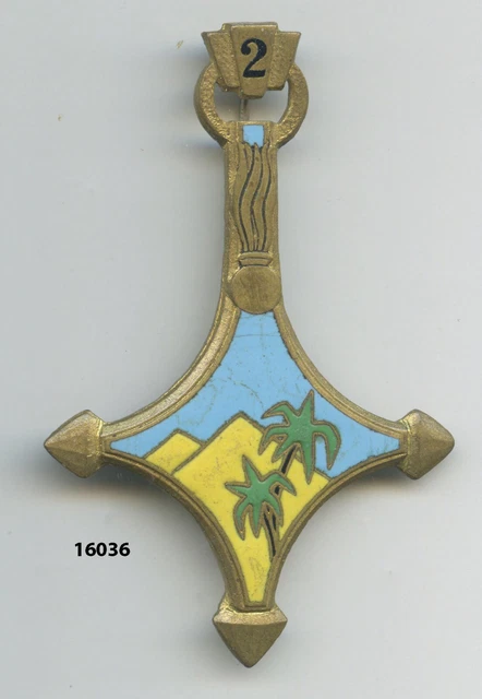 INSIGNE SAHARA , 2 Cie. Saharienne d’Infanterie EUR 64,99 - PicClick FR