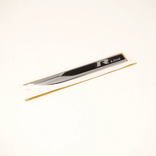 VW PASSAT B8 R-Line Front Left Fender Emblem Badge Trim 561853688EFOD ...