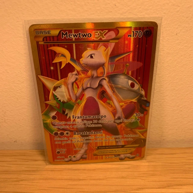 CARTA POKEMON MEWTWO EX 164/162 2015 Full Art Secret Rare ITA EUR 21,90 ...