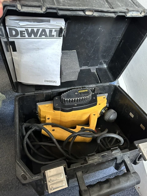 DEWALT DW680 ELECTRIC Planer 230v With Case £52.61 - PicClick UK