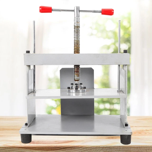 MANUAL FLATTENING MACHINE Receipt Notes Invoice A4 Size Paper Press ...