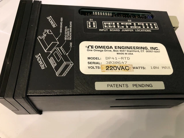 OMEGA DP41-TC THERMOCOUPLE Rtd Indicator Dp41-Rtd-230 £265.00 - PicClick UK