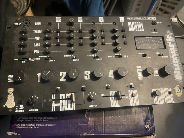 NUMARK DM1920X ROTARY DJ Mixer 90s Rare $400.00 - PicClick