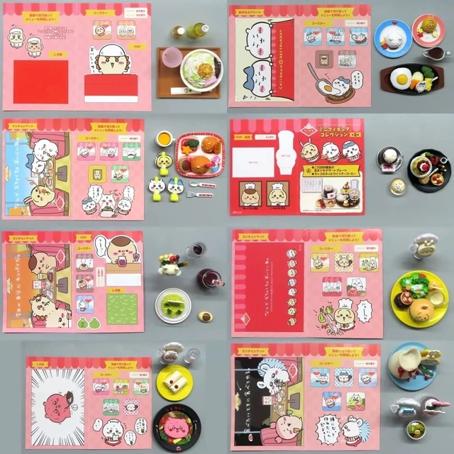 MINI FIGURE - Set of 8 types "Chiikawa Restaurant Mini Figure ...