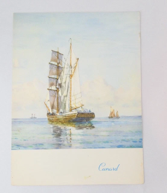 CUNARD RMS SAXONIA 1960 Ocean Liner Dinner Menu Maritime Ephemera £3.00 ...