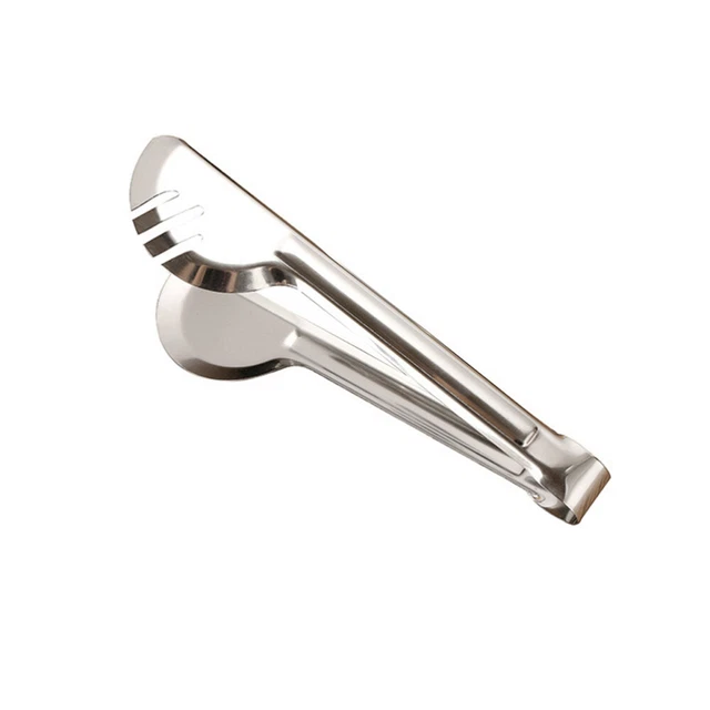 CLIP PER CIBO in acciaio inox pinze da cucina per servire insalata ...