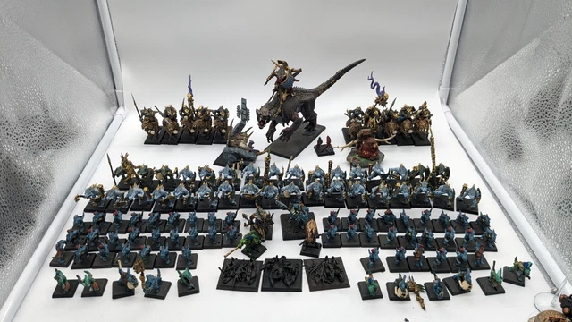LIZARDMEN SERAPHON LOT, Carnosaur, Metal Skinks Slaan Kroxigor Jungle ...