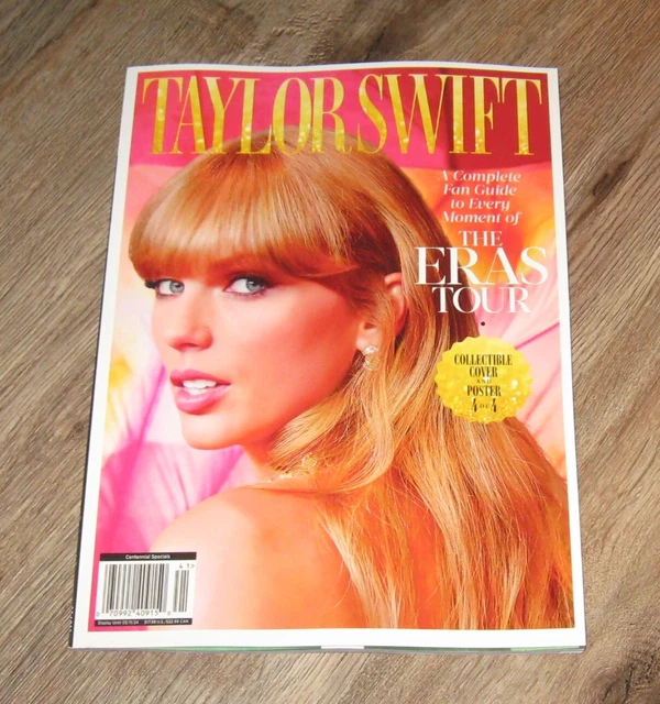 THE ERAS TOUR 2023 magazine Taylor Swift complete fan guide COVER #4 £ ... THE ERAS TOUR 2023 magazine Taylor Swift complete fan guide COVER #4 £ ...