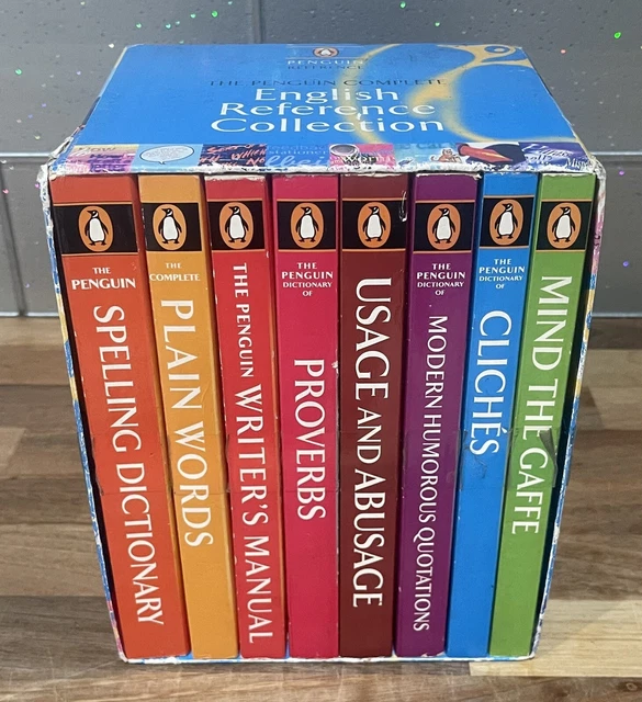 THE PENGUIN ENGLISH Reference Collection 8 Book Box Set 🔥 £7.77 ...