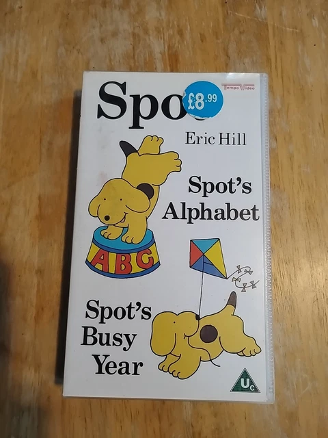 SPOTS ALPHABET SPOT'S Busy Year Eric Hill VHS Pal Format Uk $13.43 ...