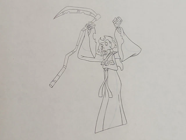 TERRY PRATCHETT'S DISCWORLD II Hanna Barbera Animation Frame #910 Death ...