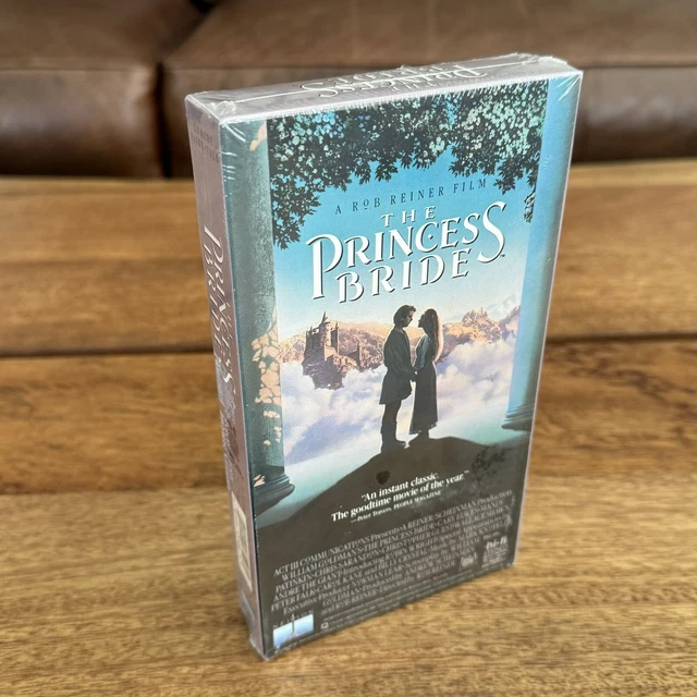 NEW SEALED 1987 The Princess Bride VHS Nelson Entertainment Watermark ...