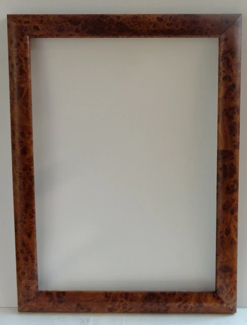 CORNICE IN LEGNO (RADICA di NOCE ) 50X70 CM EUR 149,00 - PicClick IT