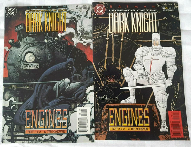 SET: BATMAN LEGENDS of The Dark Knight "Engines" Parts 1 & 2 - DC ...