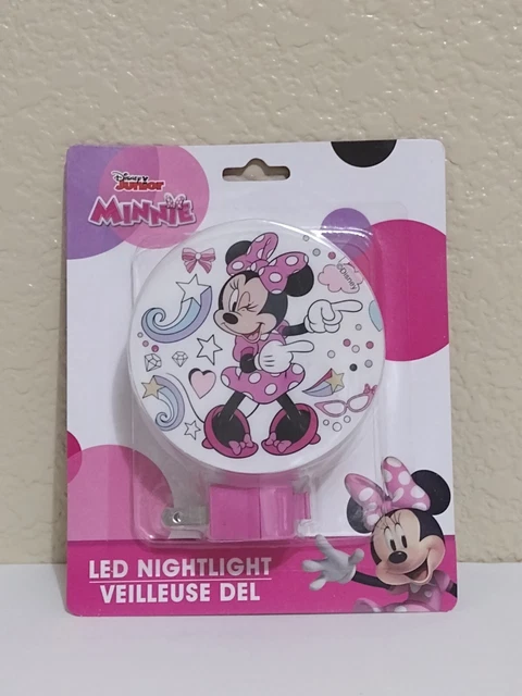 DISNEY JUNIOR MINNIE Mouse LED Night Light £4.51 - PicClick UK