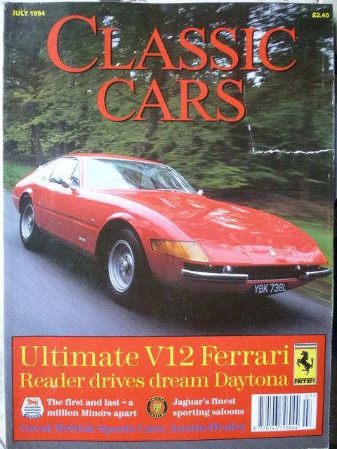 CC 94/07 AUSTIN Healey Mgb Jaguar Mk2 S-Type 420 Ferrari Daytona Morris ...