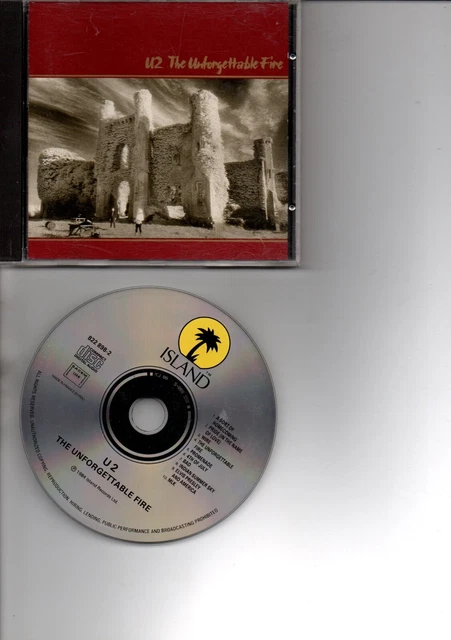 U2 RARE UK Cd The Unforgettable Fire EUR 8,17 - PicClick IT