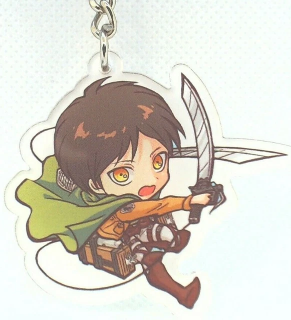 2& EREN SWORDS Flying Attack Titan AoT Shingeki Kyojin Acrylic Keychain ...