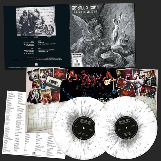 MANILLA ROAD - DREAMS OF ESCHATON, 2023 EU SPLATTER vinyl 2LP, 150 ...