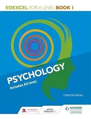 EDEXCEL PSYCHOLOGY FOR A Level Book 1 (Dynamic Learning), Brain ...