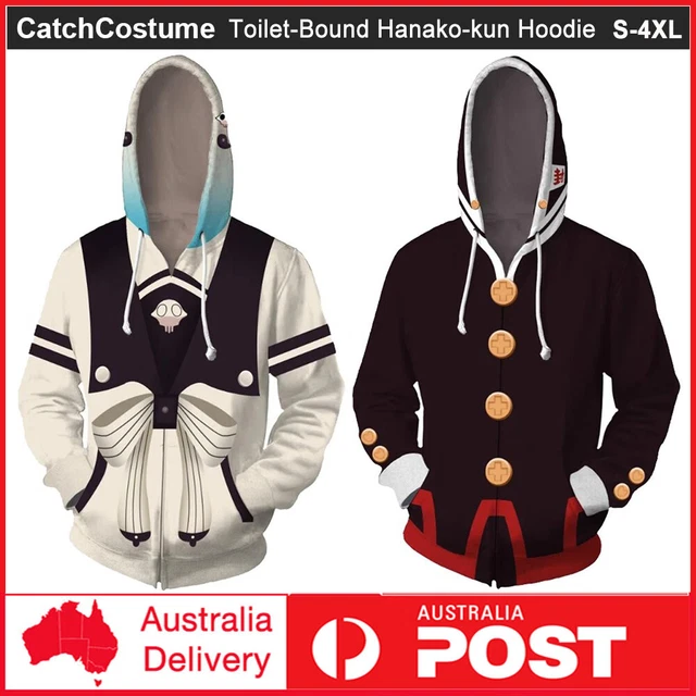 ANIME TOILET-BOUND HANAKO-KUN Cosplay Hoodie 3D Print Hooded Sweater ...