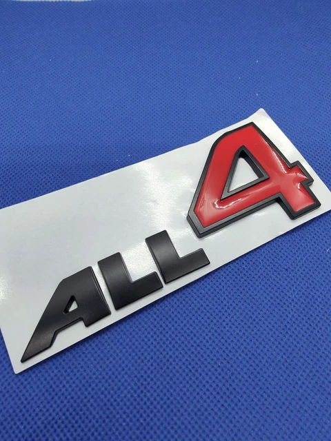 LOGO MINI COOPER ALL4 noir rouge Countryman Paceman mini R60 R61 F60 ...