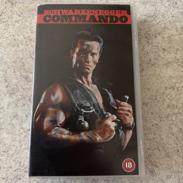 COMMANDO - ARNOLD Schwarzenegger VHS 18cert £5.42 - PicClick UK