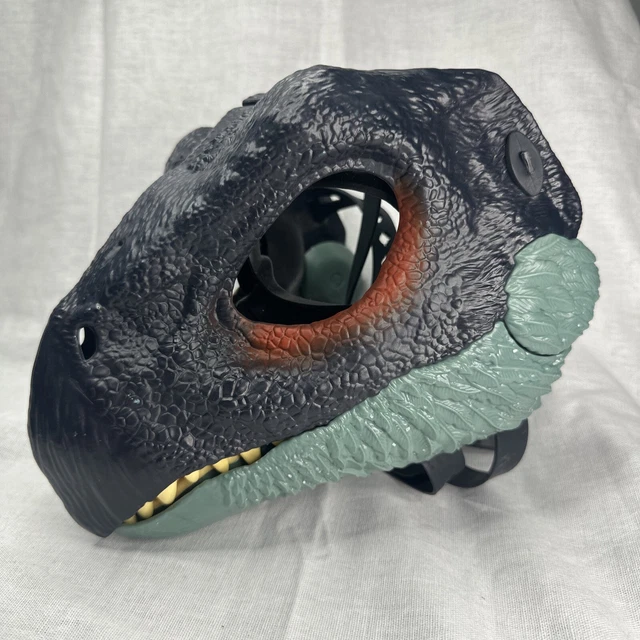 MASCHERA VISO JURASSIC World Dominion Therizinosaurus JW dinosauro EUR ...