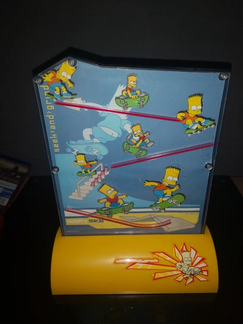 THE SIMPSONS SEEK And Grind - Bart SK8 - Money Box - Wesco 2002 £12.50 ...