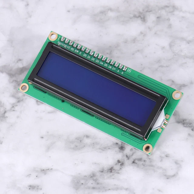 BLUE BACKLIGHT LCD Module Character LCM Blue Blacklight NEW LCD Display ...